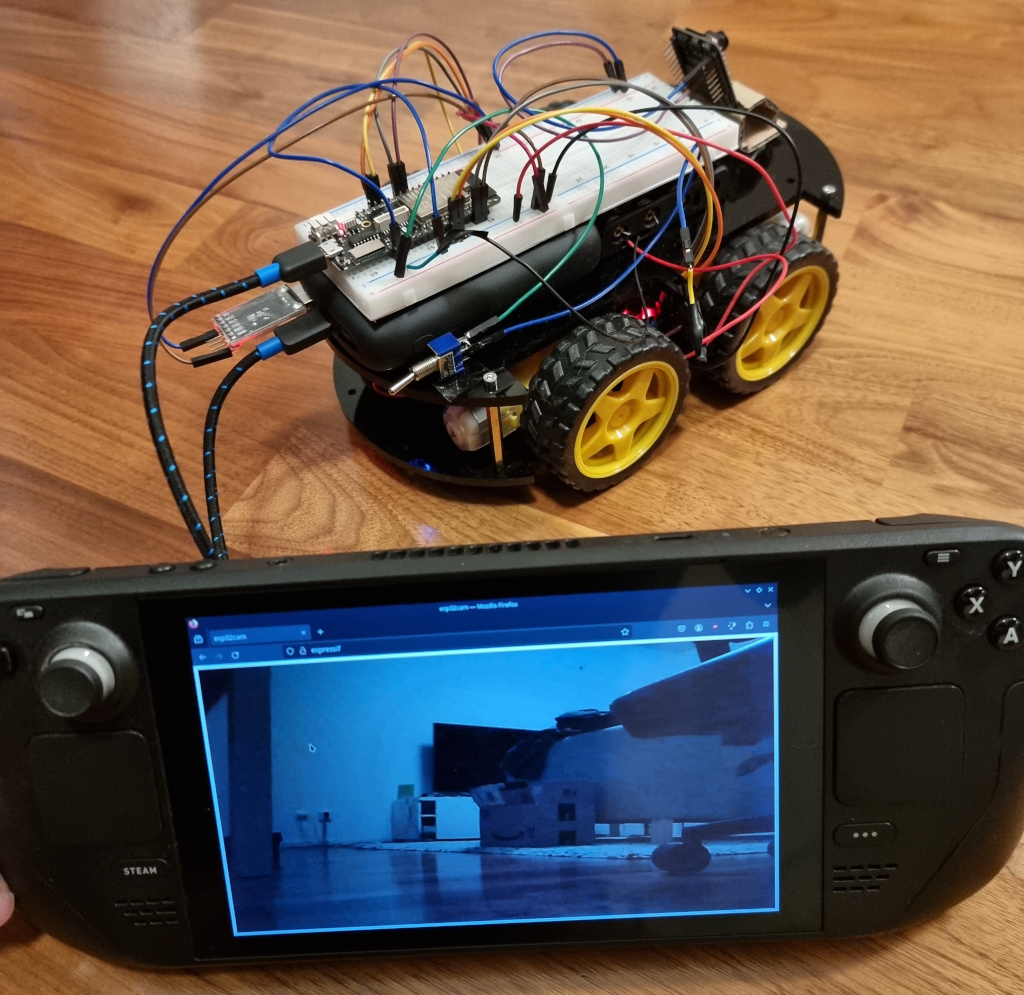 Building a Wifi-controlled car with Rust and ESP32